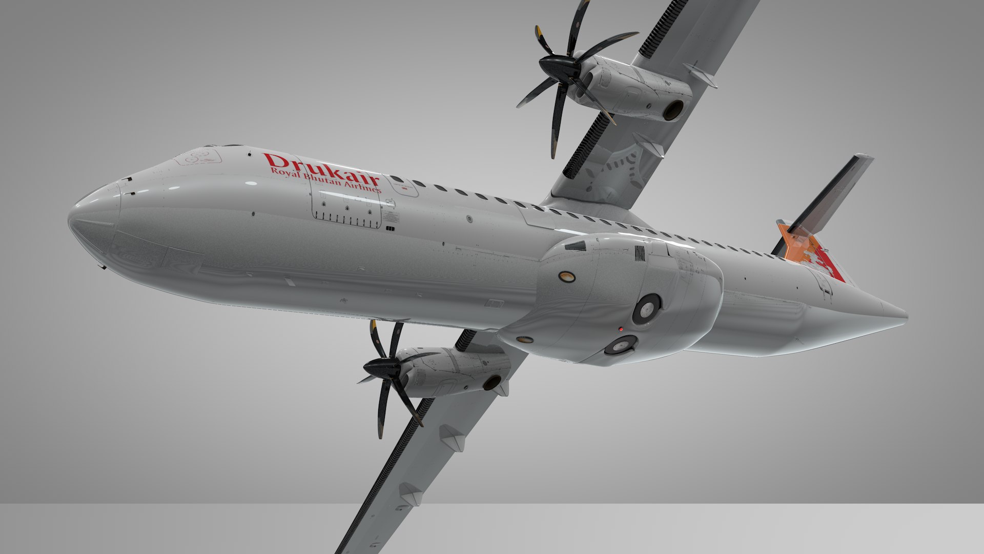 ATR 72 DRUKAIR L1880 3D model - TurboSquid 1999626