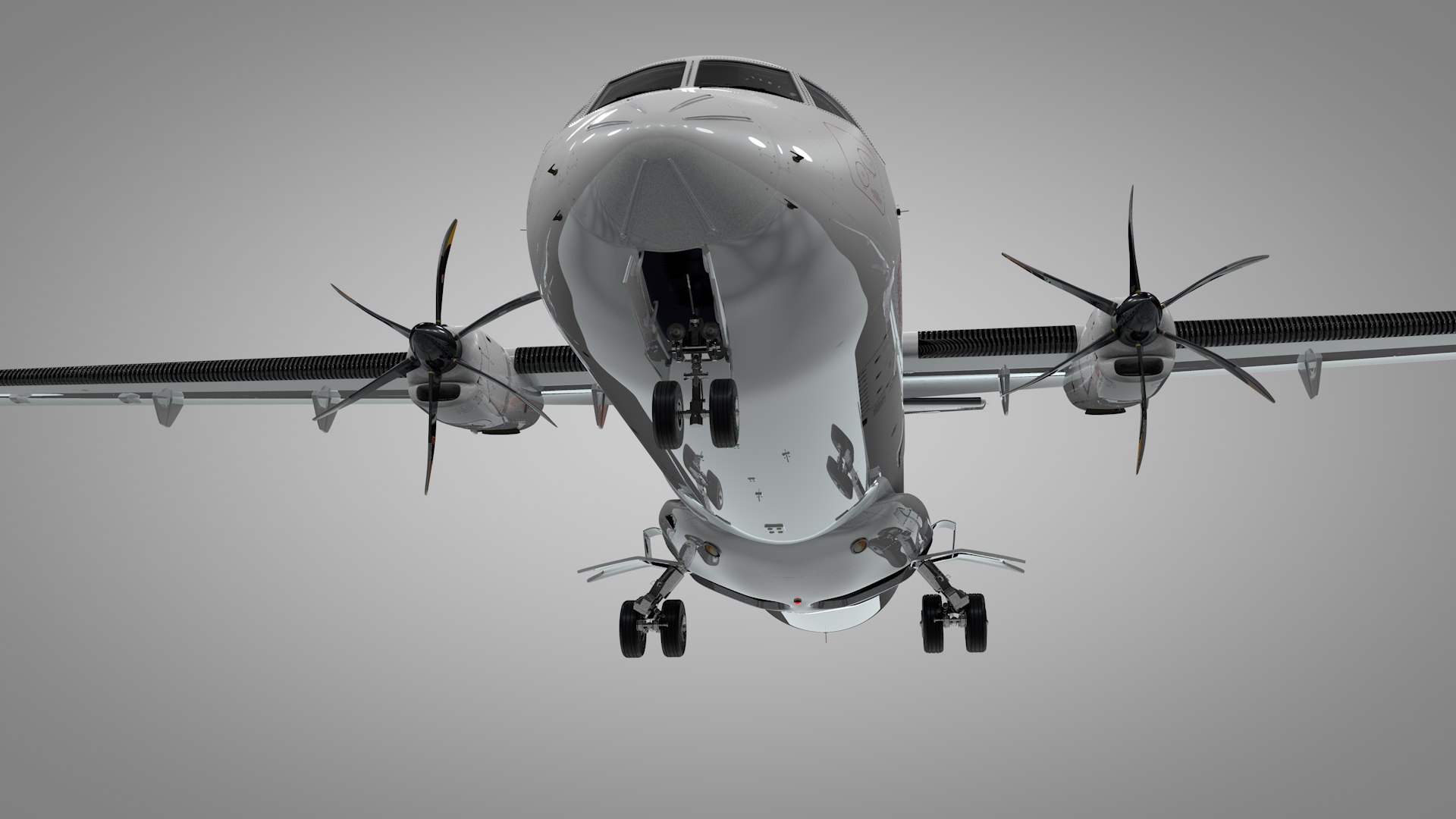 ATR 72 DRUKAIR L1880 3D model - TurboSquid 1999626