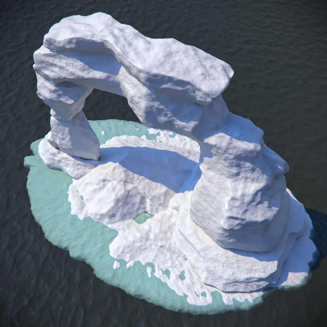 3d Model Ice Iceberg Berg