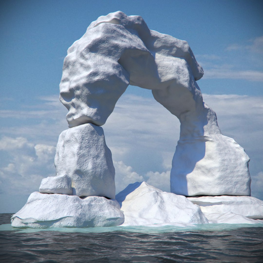 3d Model Ice Iceberg Berg