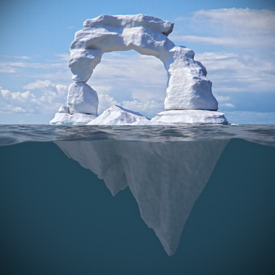 3d Model Ice Iceberg Berg