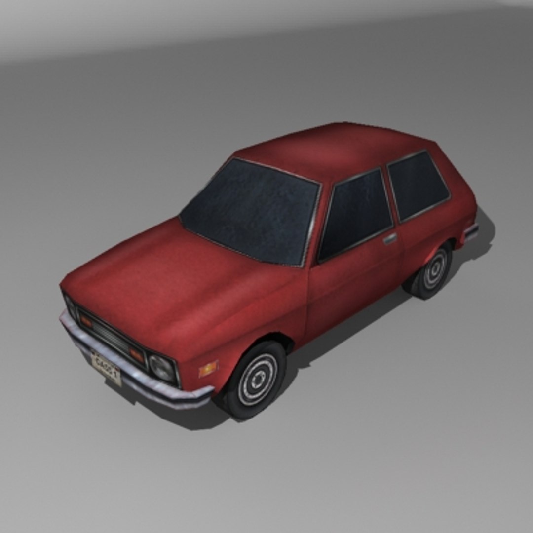 Yugo Car 3d Model