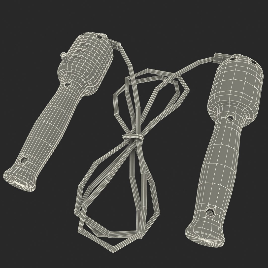 digital jump rope v2 3d c4d