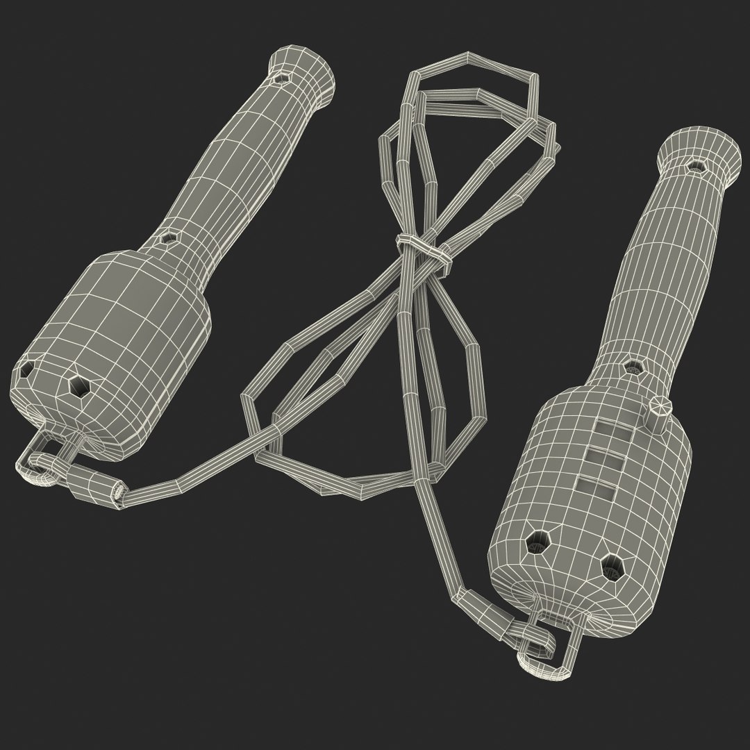 digital jump rope v2 3d c4d