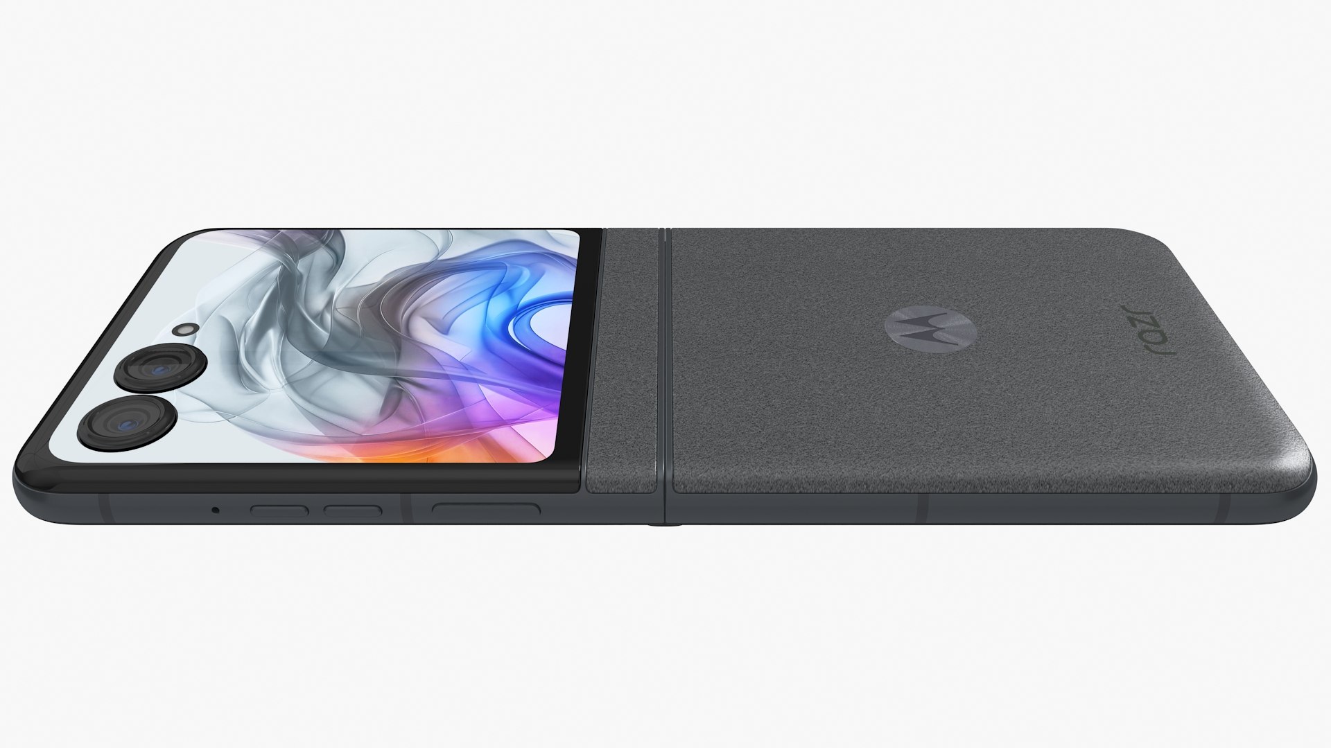 3D Motorola Razr 50 Grey Animated - TurboSquid 2258568