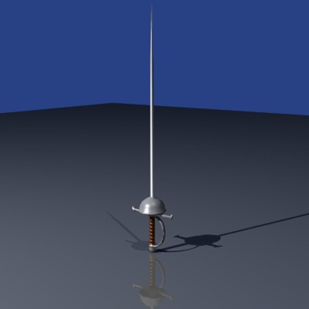 3dsmax Rapier Fencing Swords