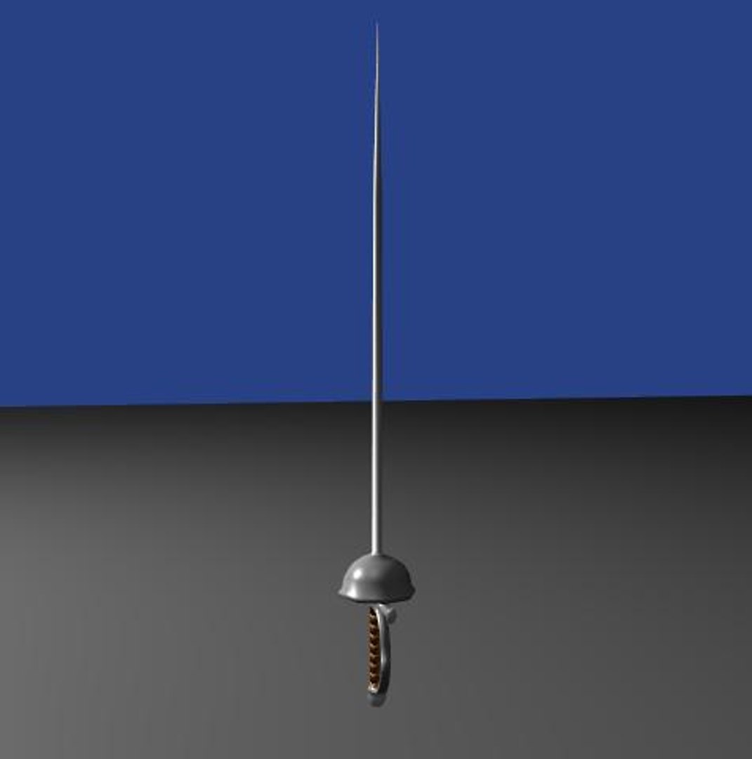 3dsmax Rapier Fencing Swords