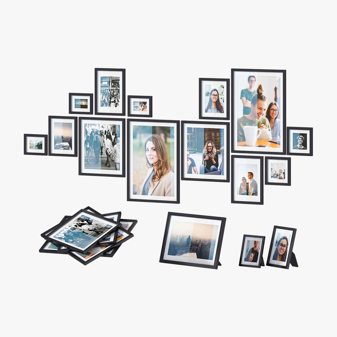 Photoframes Posters 3D - TurboSquid 1455869