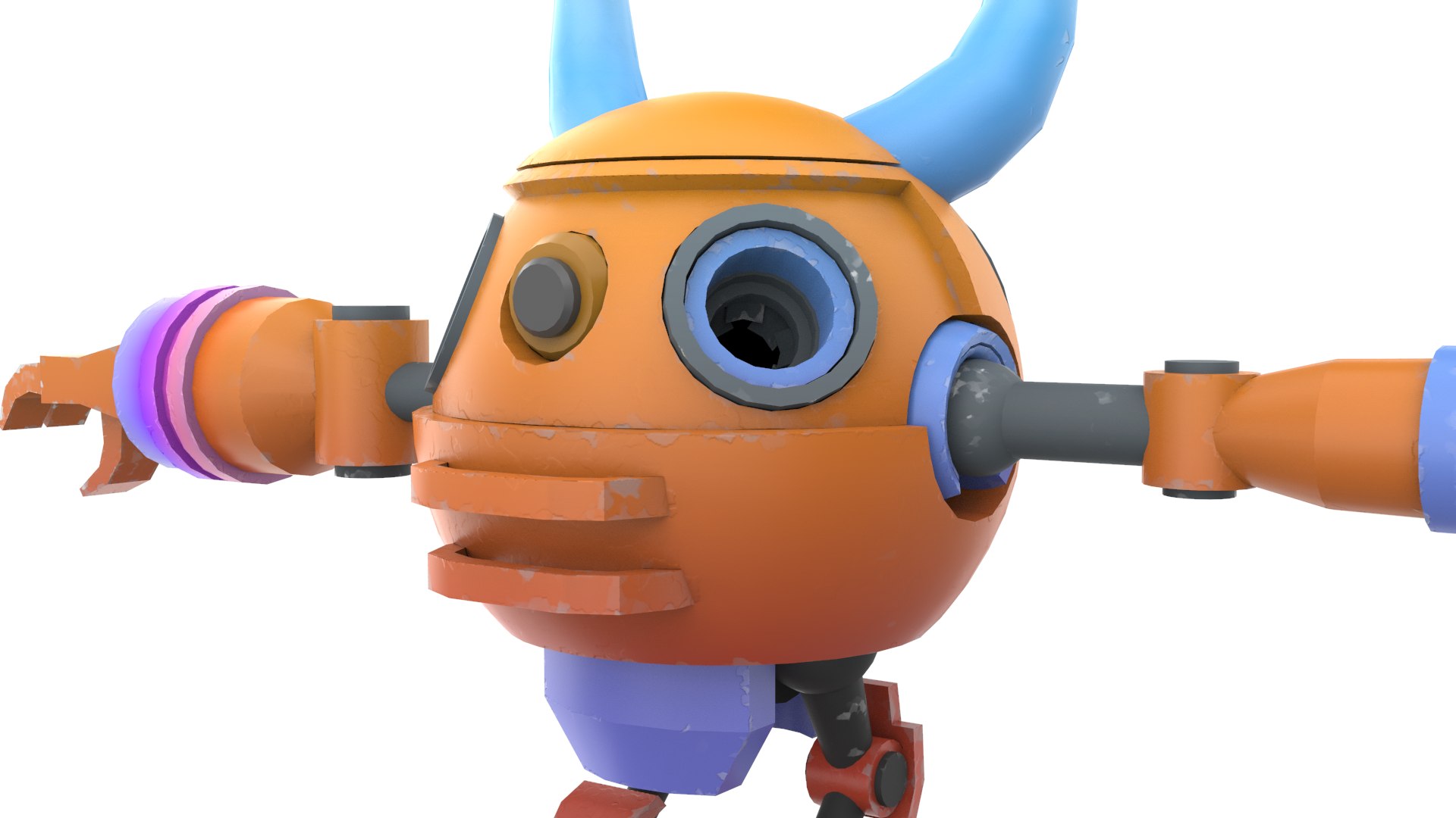 3D model Robot character rig for maya - TurboSquid 1924574