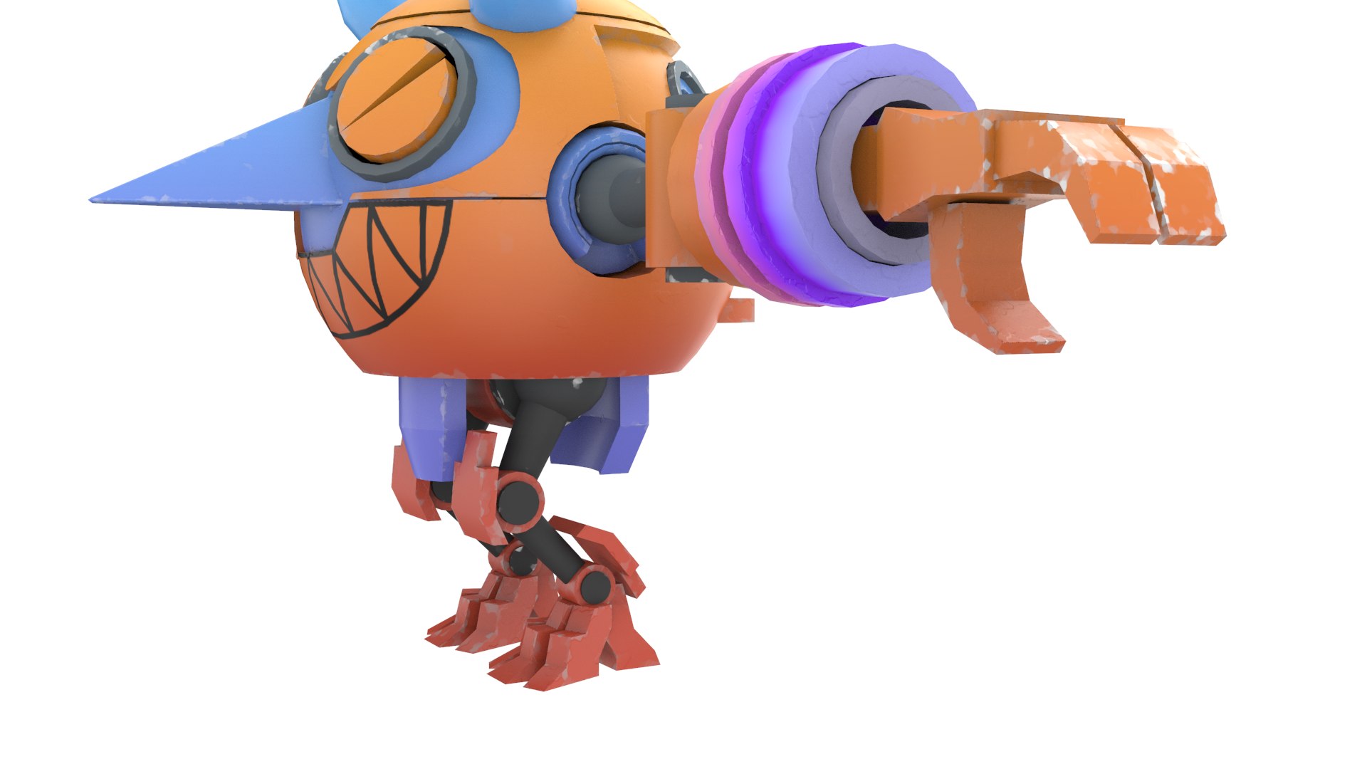 3D model Robot character rig for maya - TurboSquid 1924574