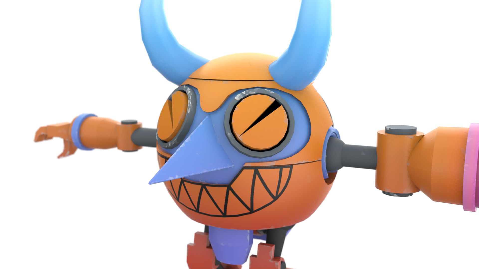 3D model Robot character rig for maya - TurboSquid 1924574