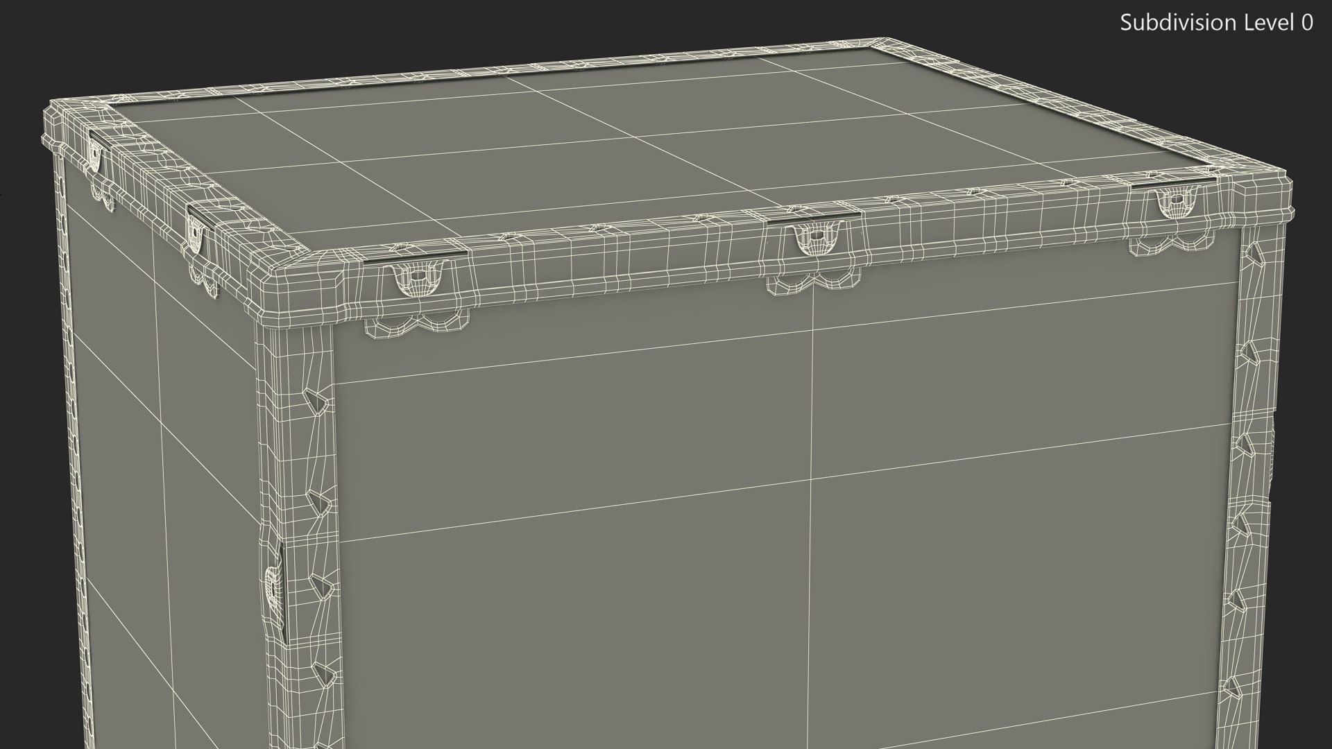 Shipping Wooden Box 24x20 Inches 3D Model - TurboSquid 2114715