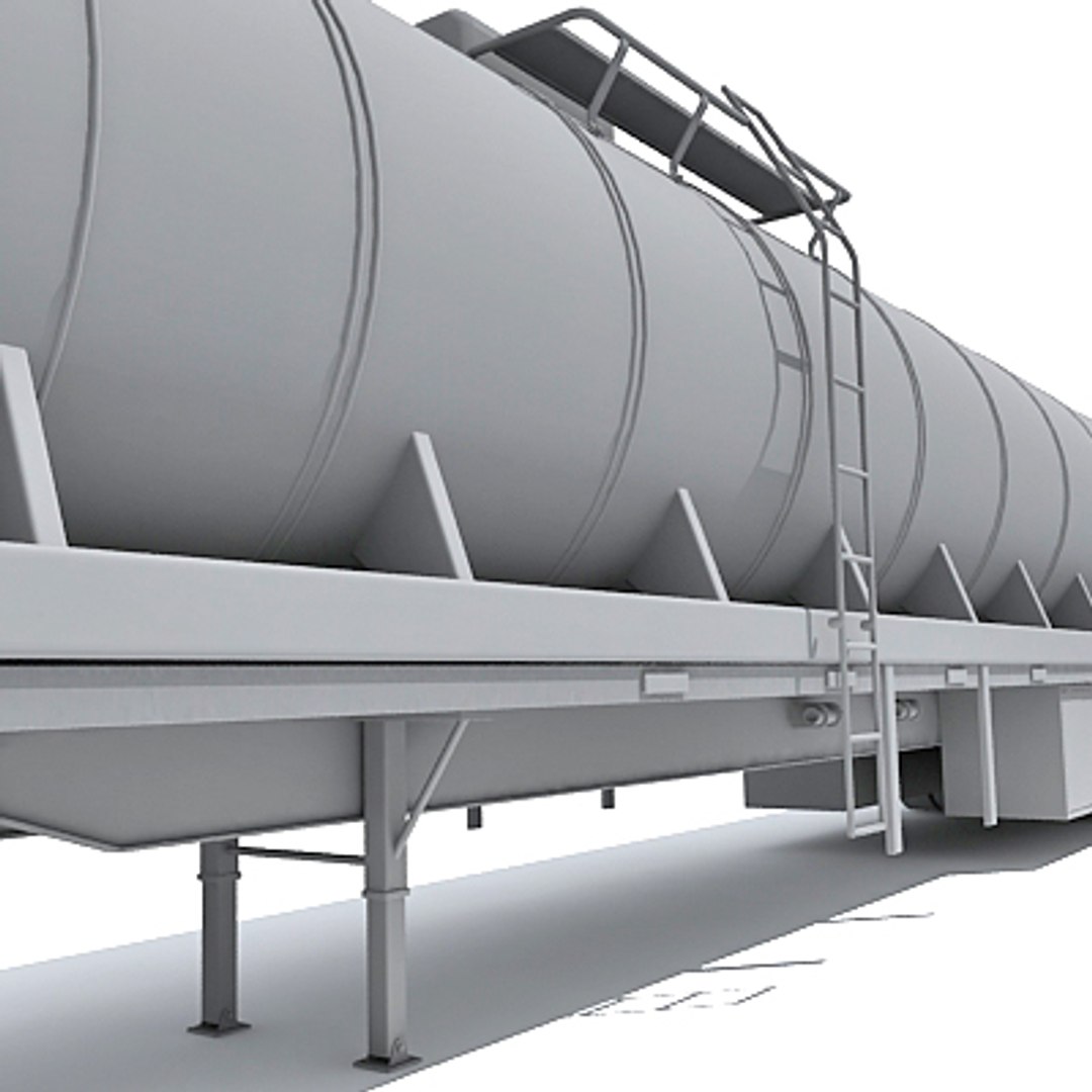 3d trailer model