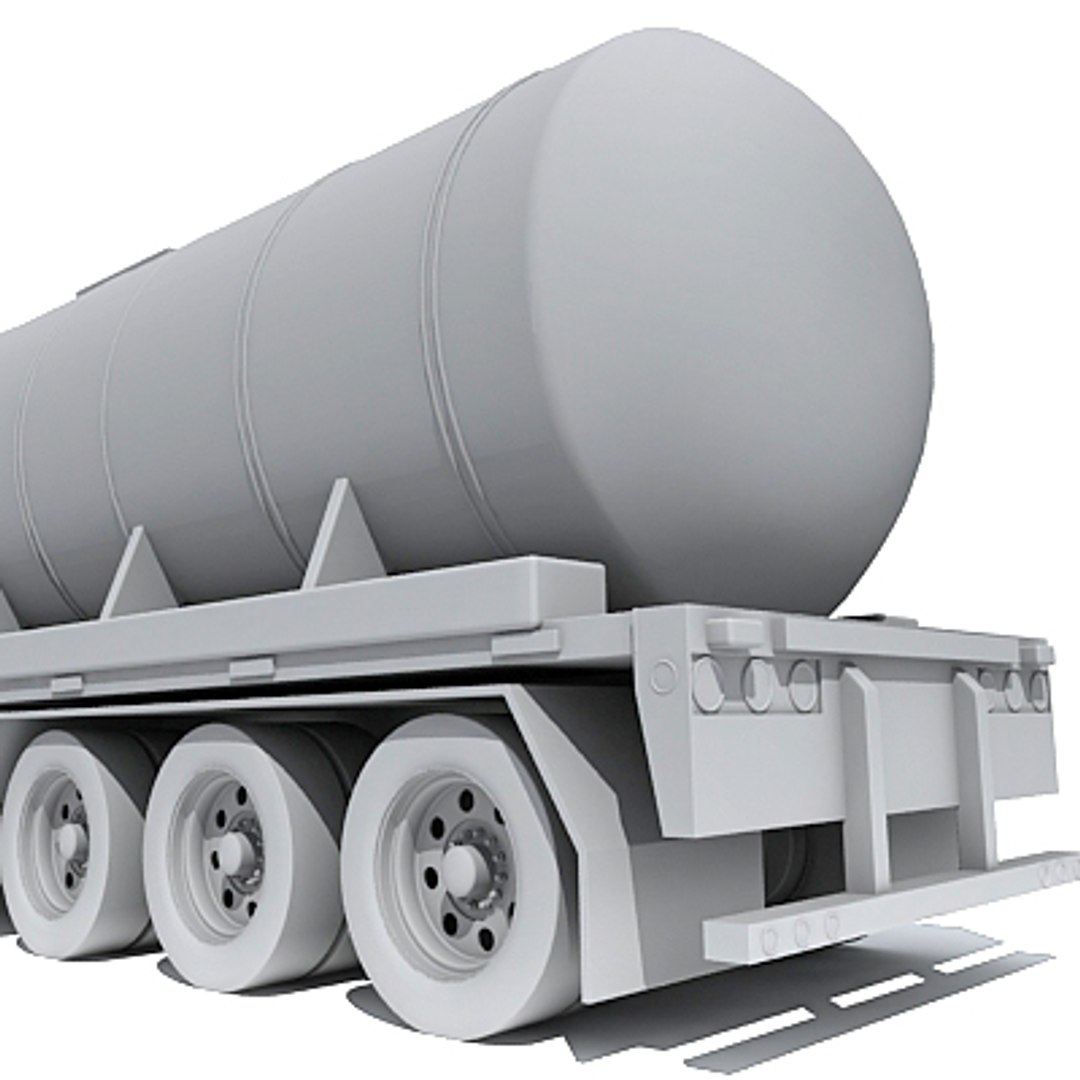 3d trailer model
