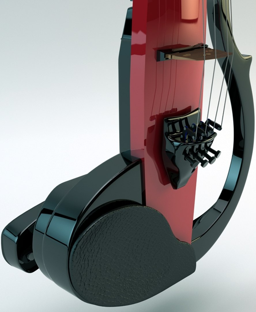 electro violin sv 130 3d model