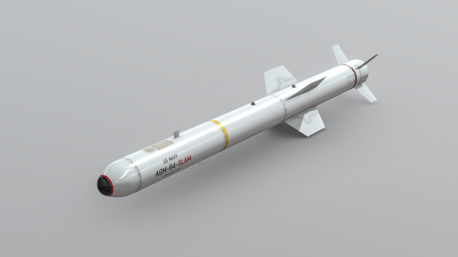AGM-84E-SLAM 3D Model - TurboSquid 1723781