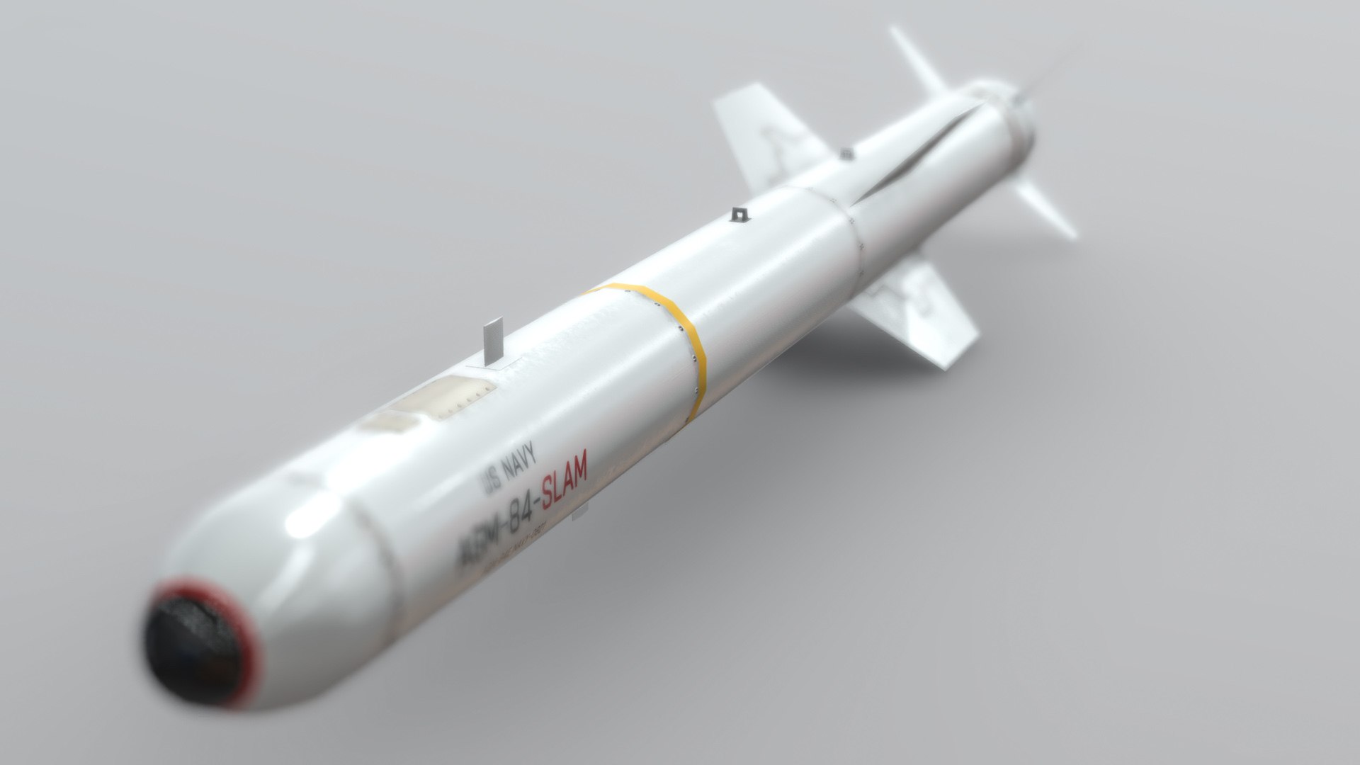 AGM-84E-SLAM 3D Model - TurboSquid 1723781
