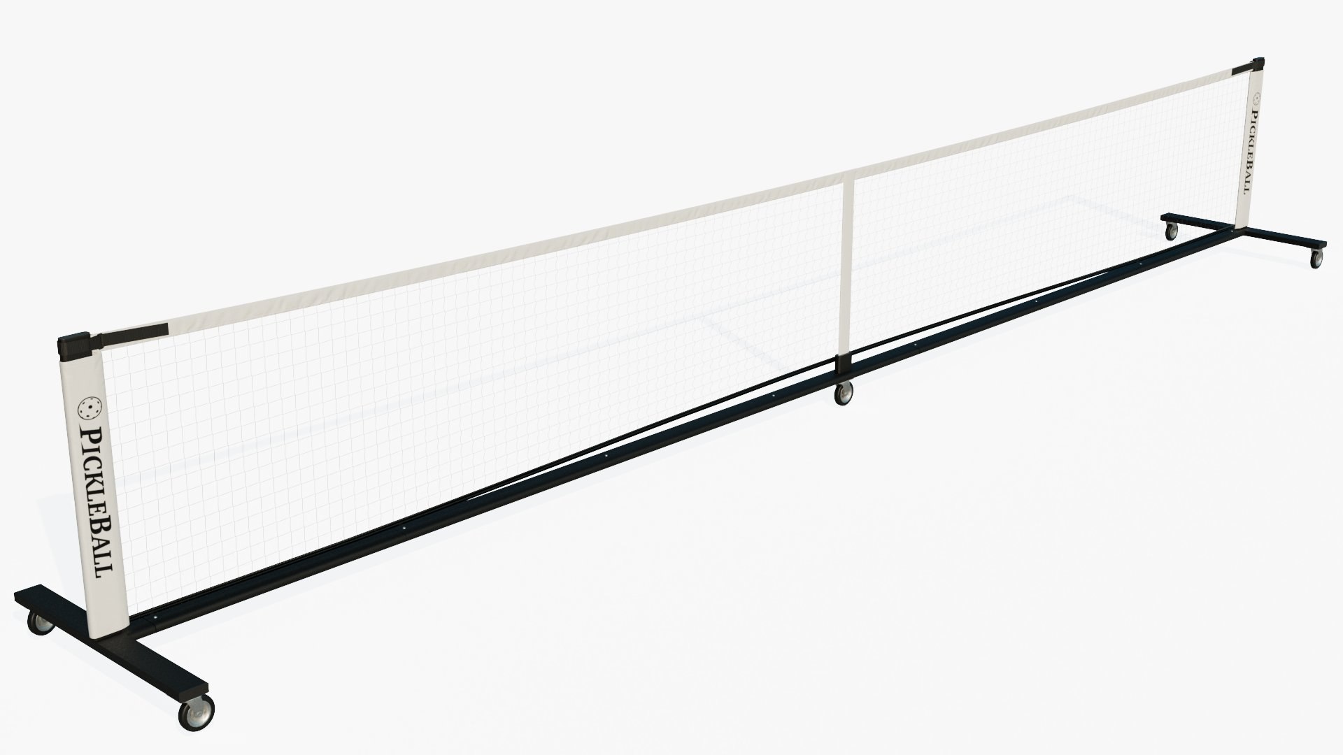 3D Model Outdoor Pickleball Net - TurboSquid 2048256