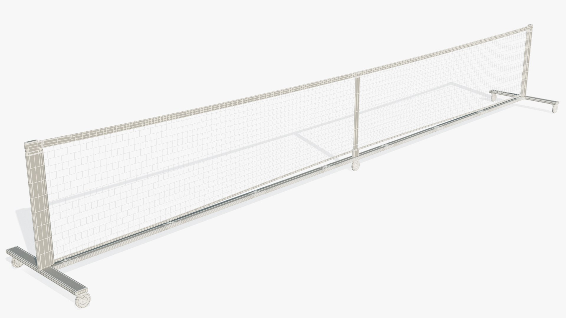 3D Model Outdoor Pickleball Net - TurboSquid 2048256