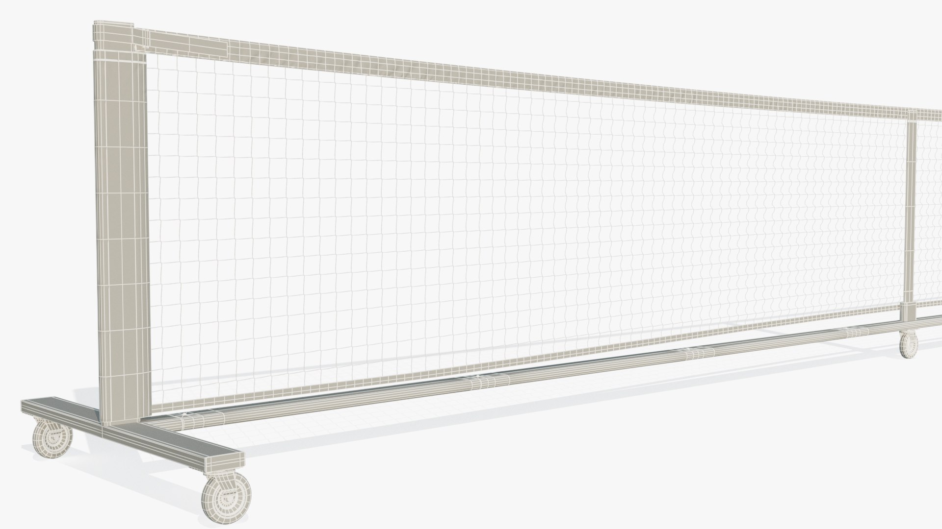 3D Model Outdoor Pickleball Net - TurboSquid 2048256