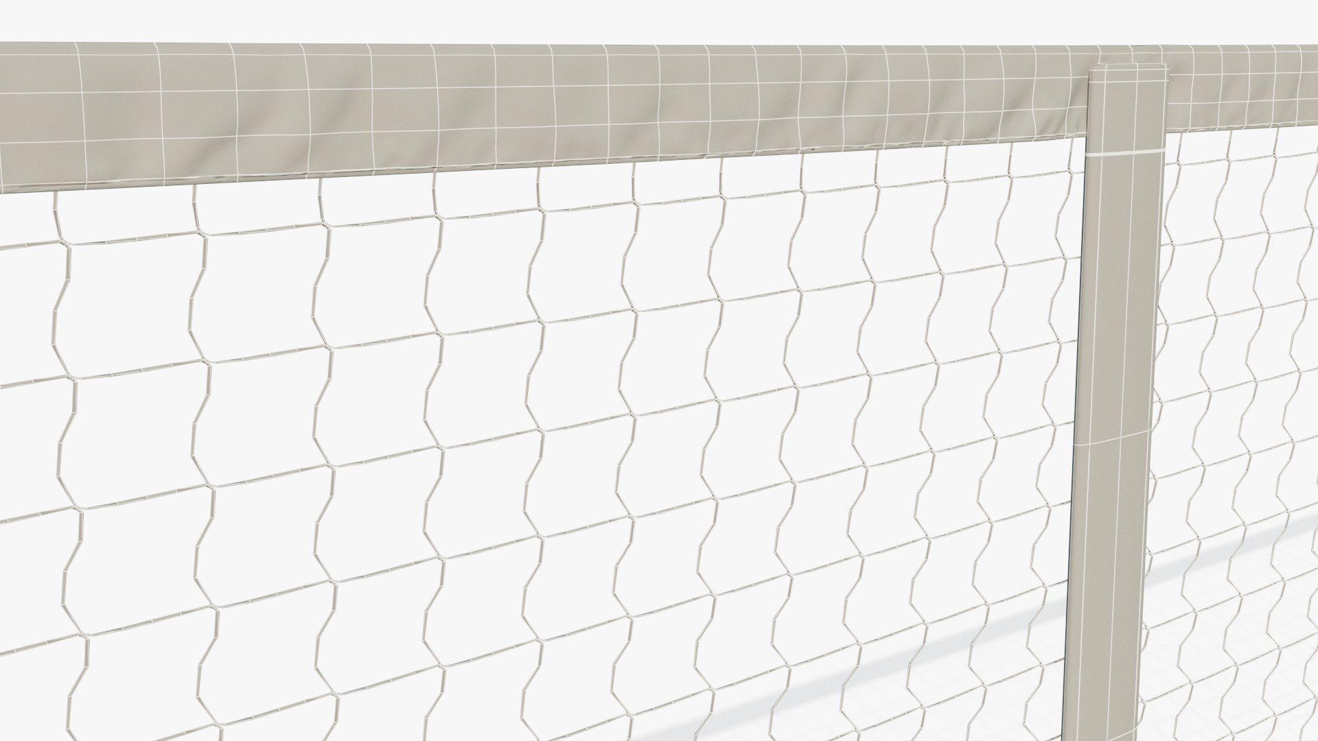 3D Model Outdoor Pickleball Net - TurboSquid 2048256