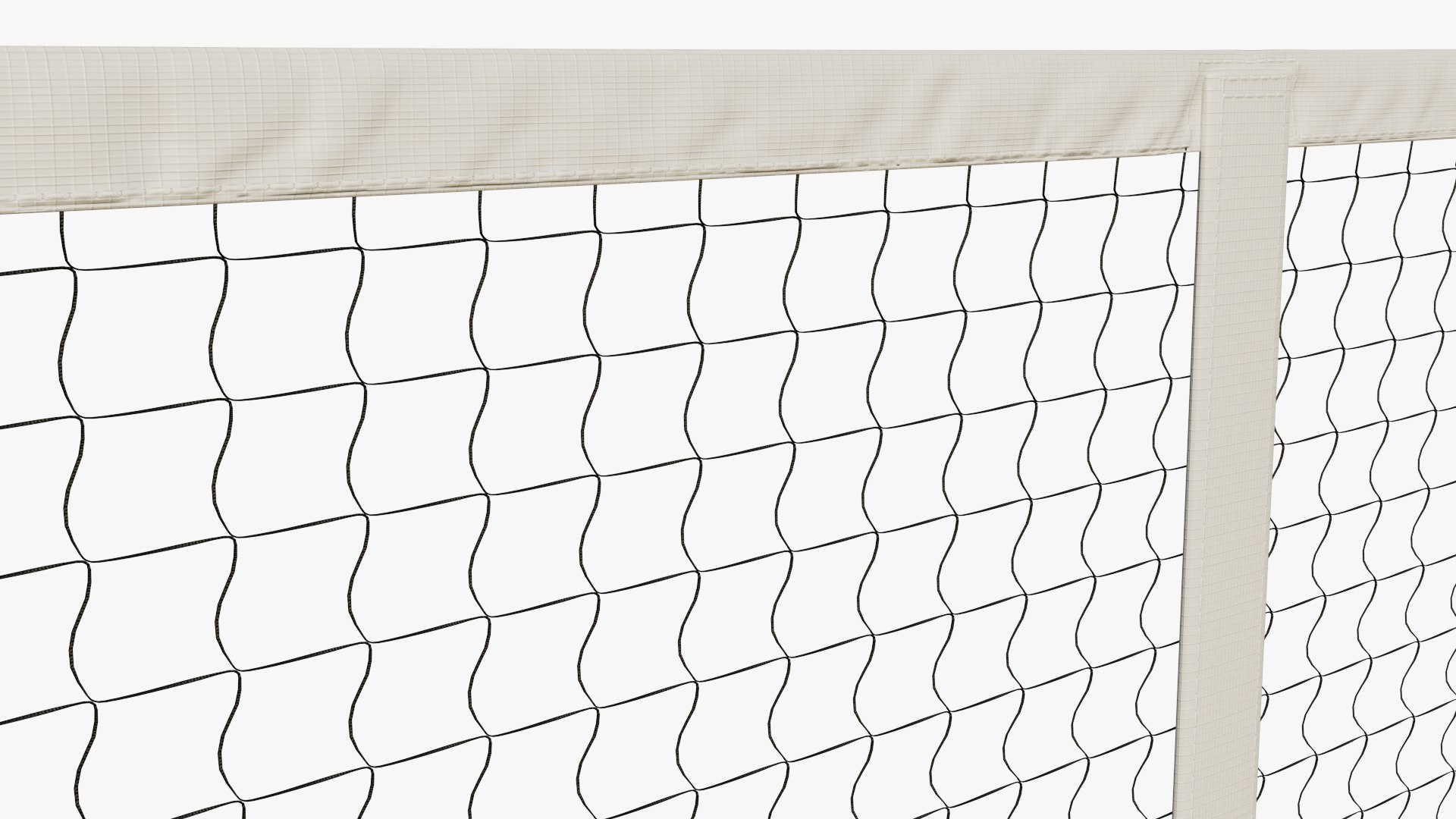 3D Model Outdoor Pickleball Net - TurboSquid 2048256