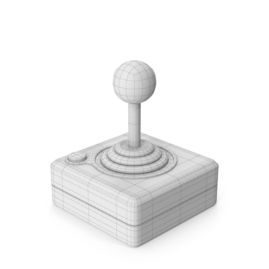 3D Old Joystick Model - TurboSquid 2210045