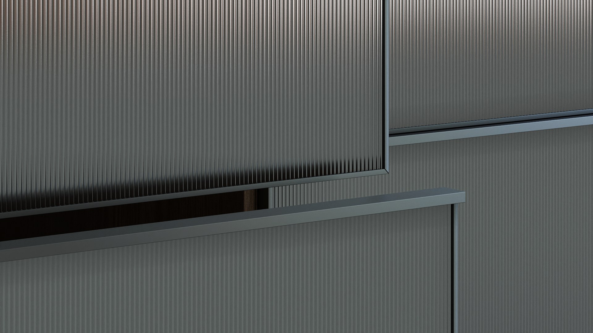 CPH Reform Reflect Metal Black Kitchen Model - TurboSquid 2057193