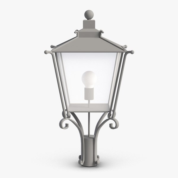 3d max street lamp