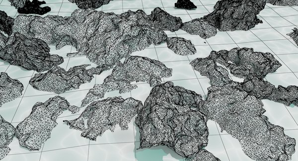 Sea floor 3D model - TurboSquid 1276338