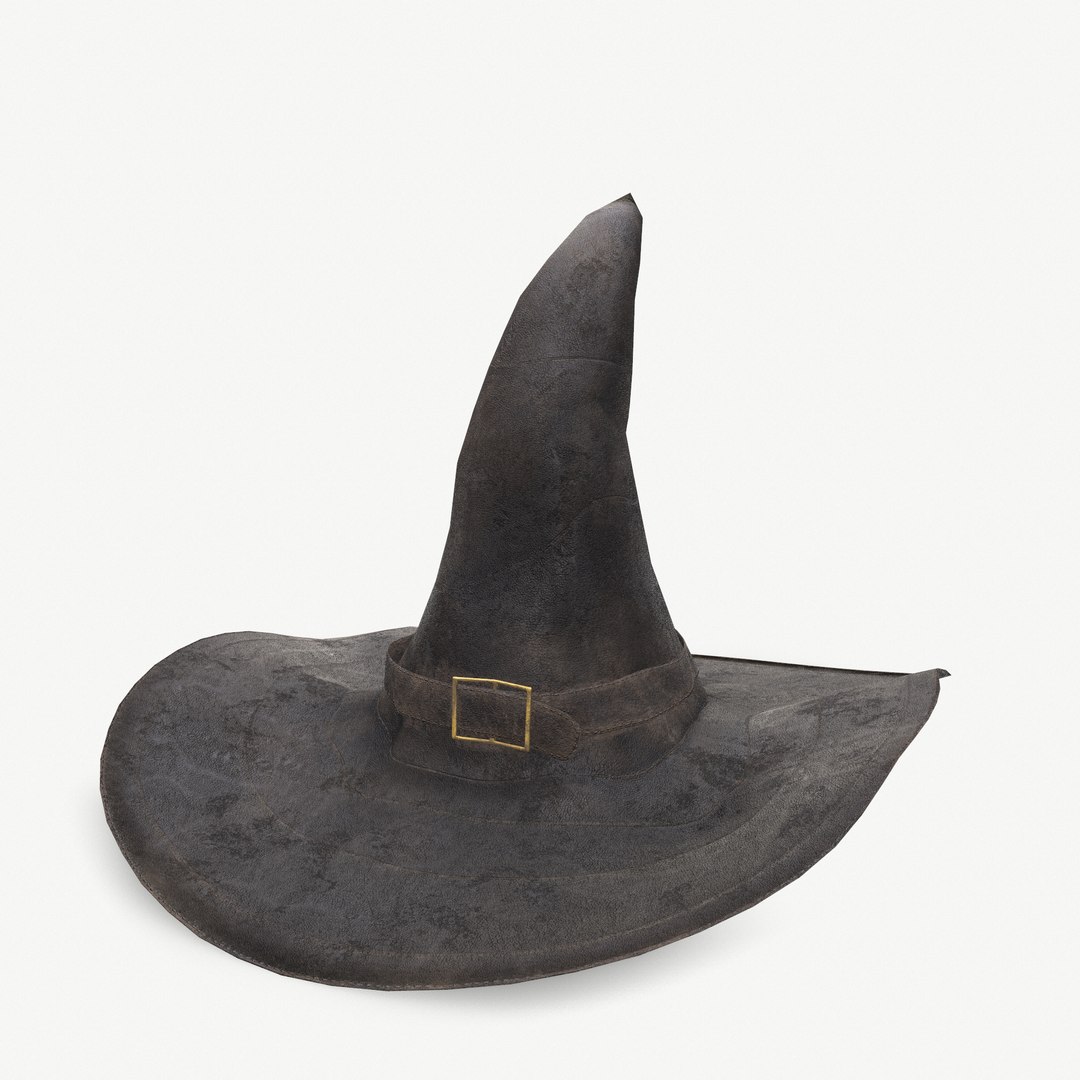 3D Witch hat model - TurboSquid 2051613