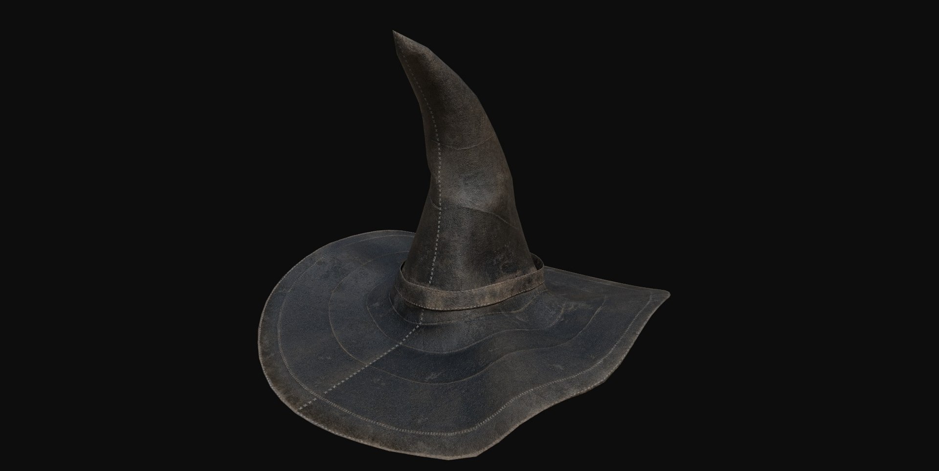 3D Witch Hat Model - TurboSquid 2051613
