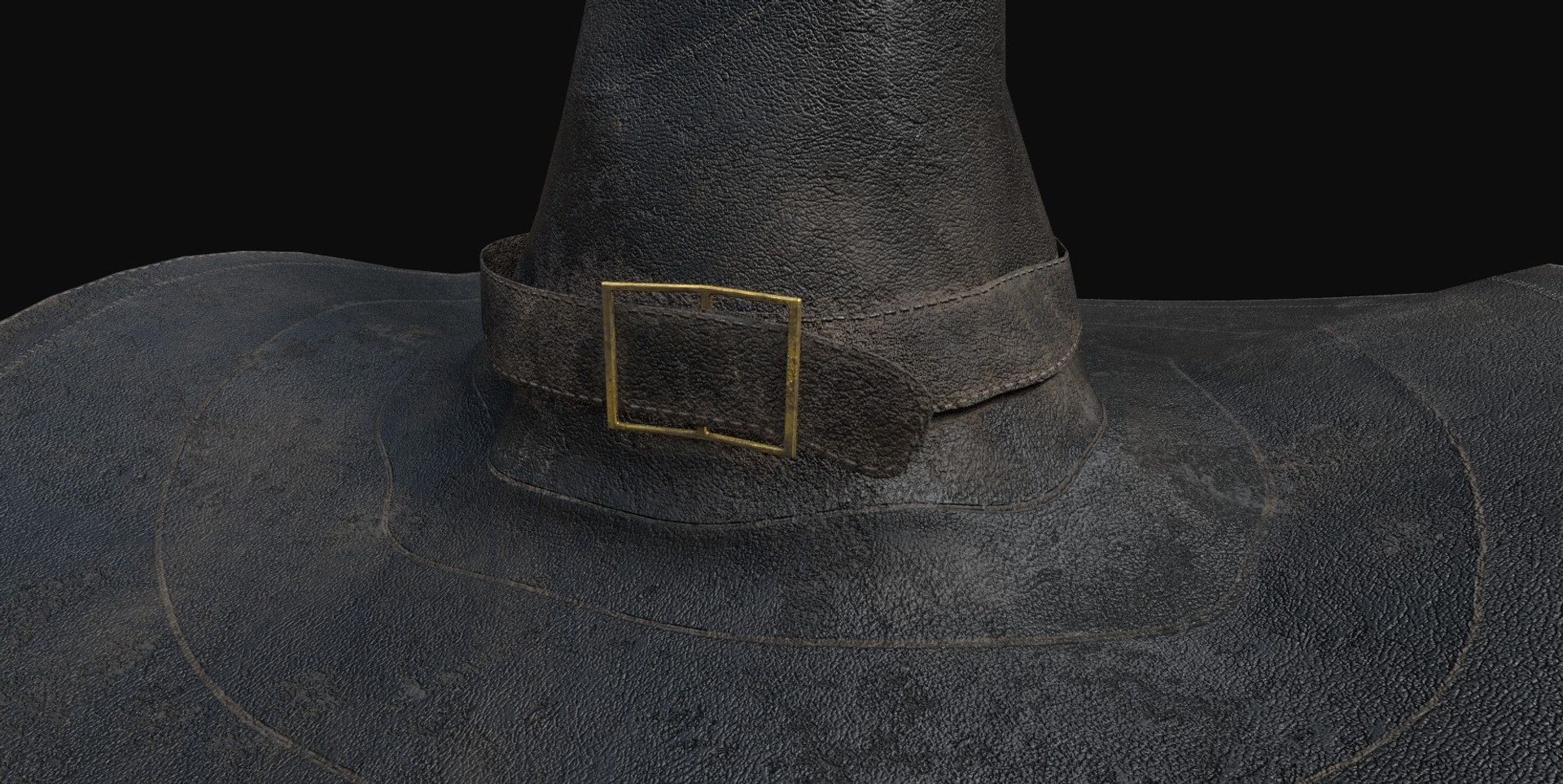 3D Witch Hat Model - TurboSquid 2051613