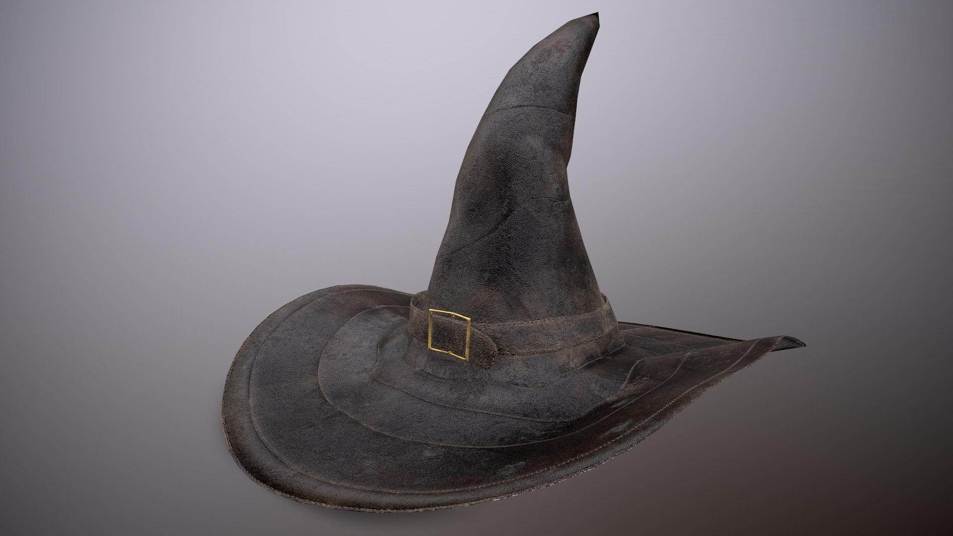 3D Witch hat model - TurboSquid 2051613