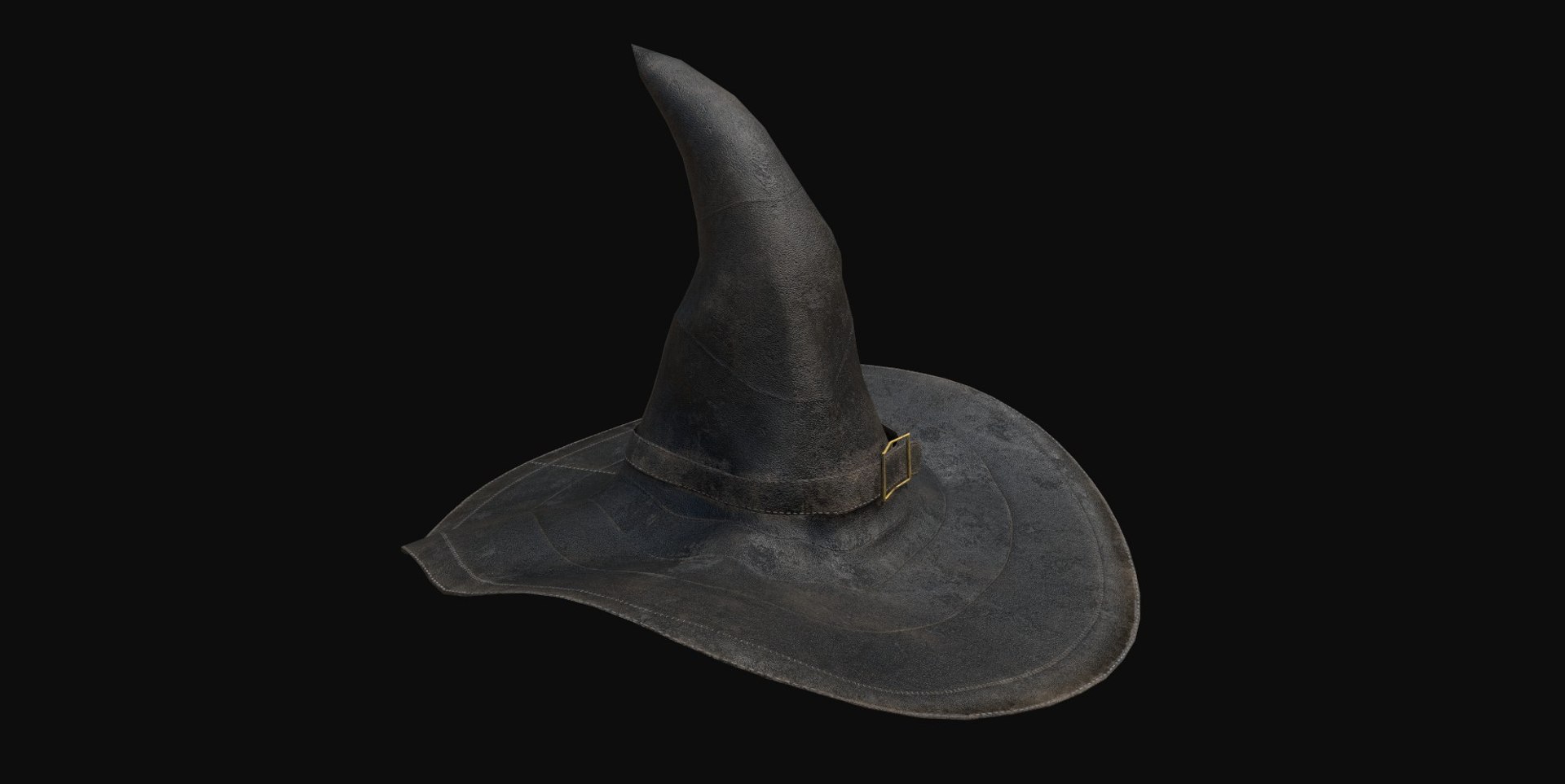 3D Witch Hat Model - TurboSquid 2051613