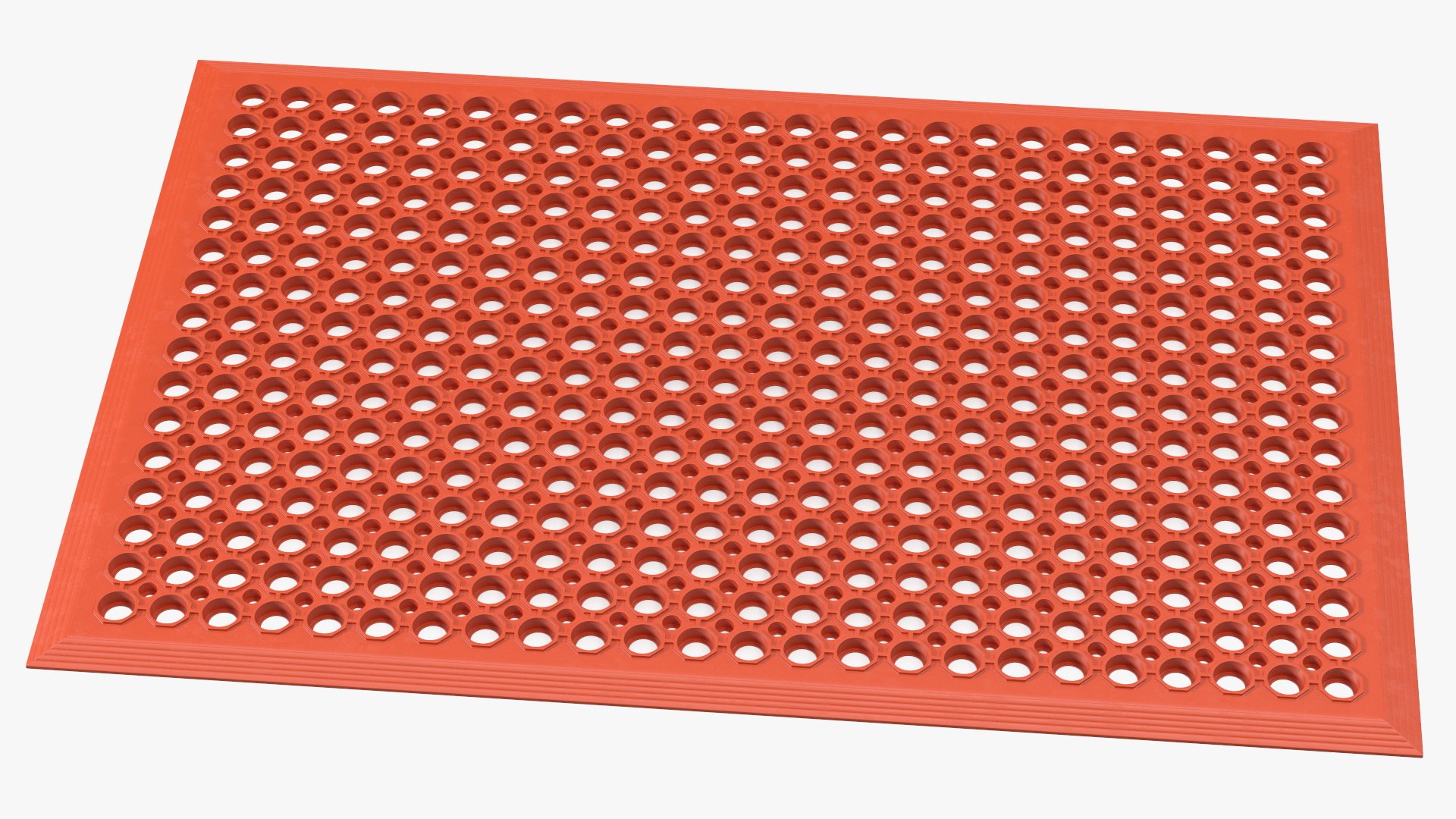 3D Rubber Door Mat Red - TurboSquid 2073161