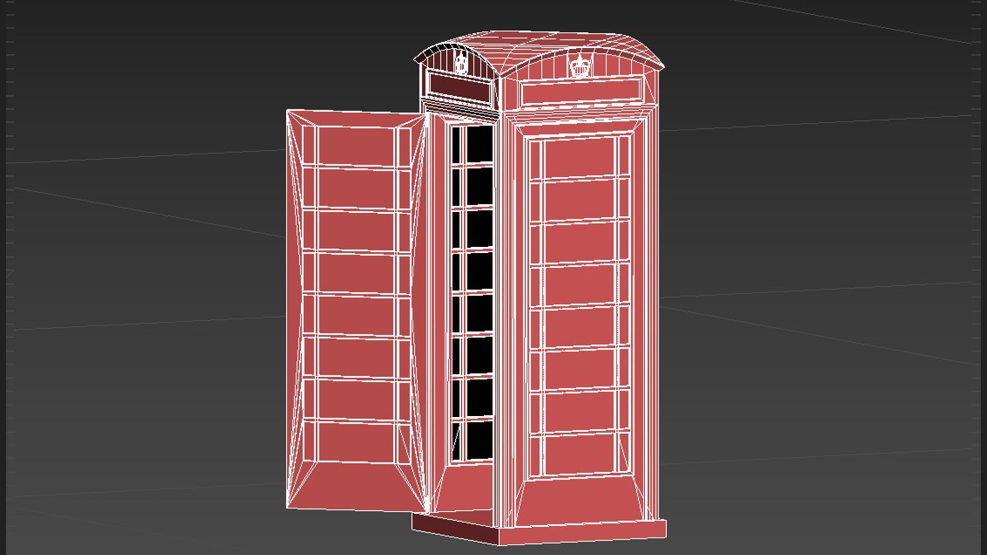 3D London Telephone Booth 3D Model Model - TurboSquid 2012531