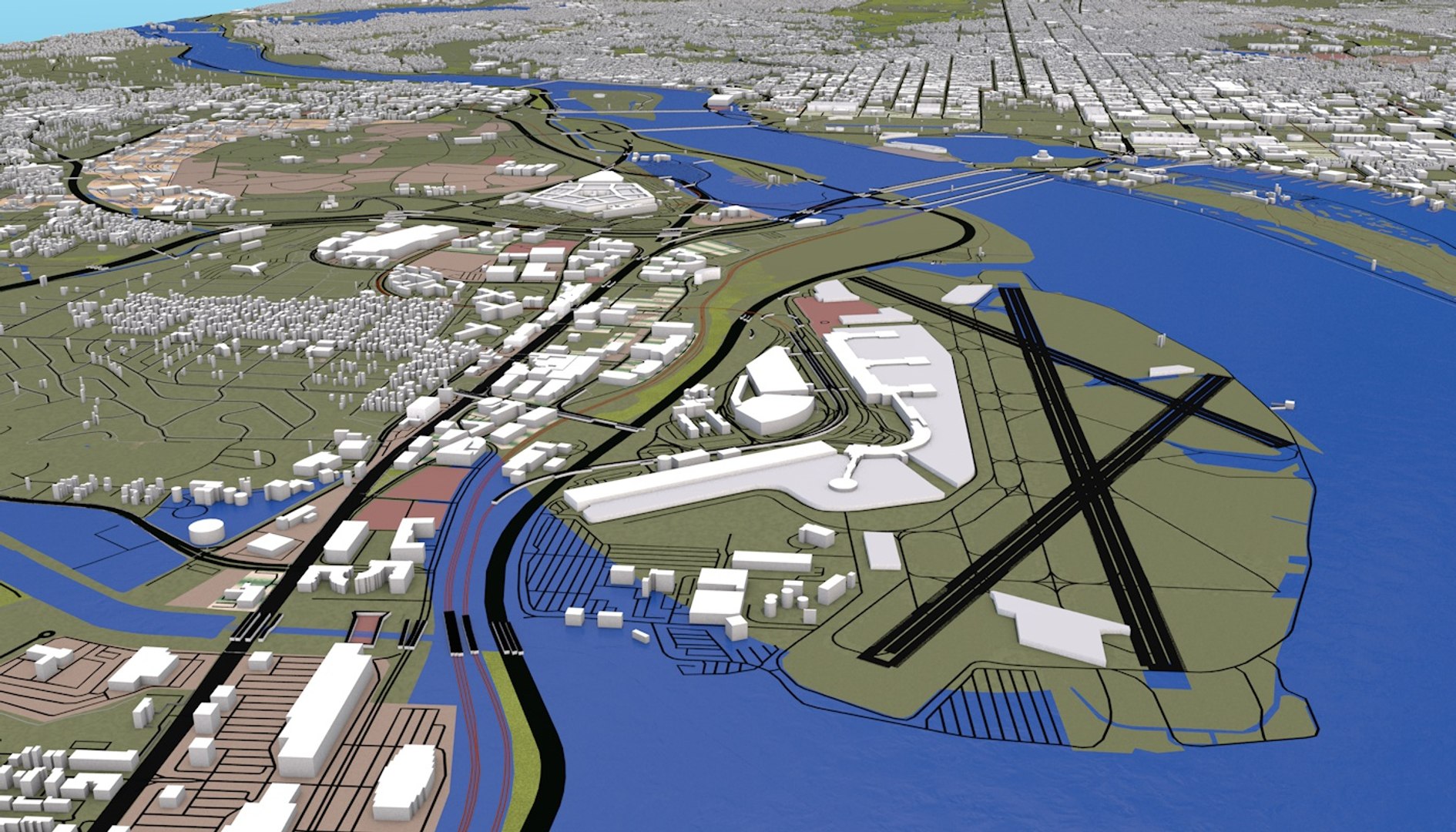 Washington Dc Usa 3D Model - TurboSquid 1395417