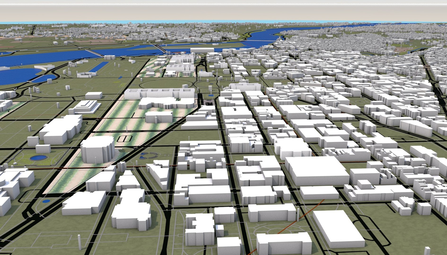 Washington Dc Usa 3D Model - TurboSquid 1395417