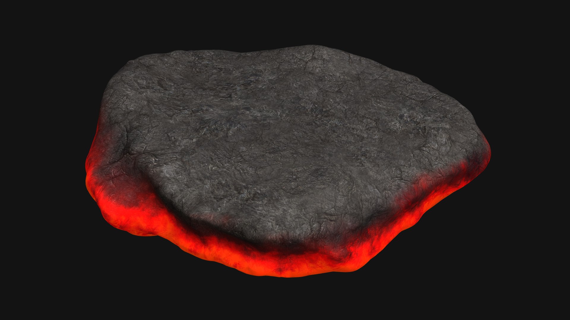 3D Rock 07 - Lava Model - TurboSquid 1922818