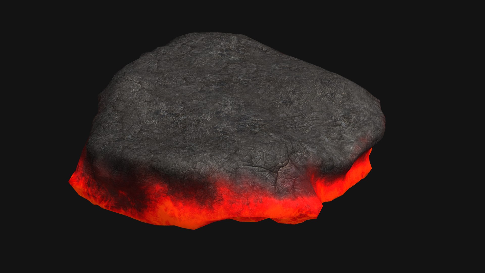 3D Rock 07 - Lava Model - TurboSquid 1922818