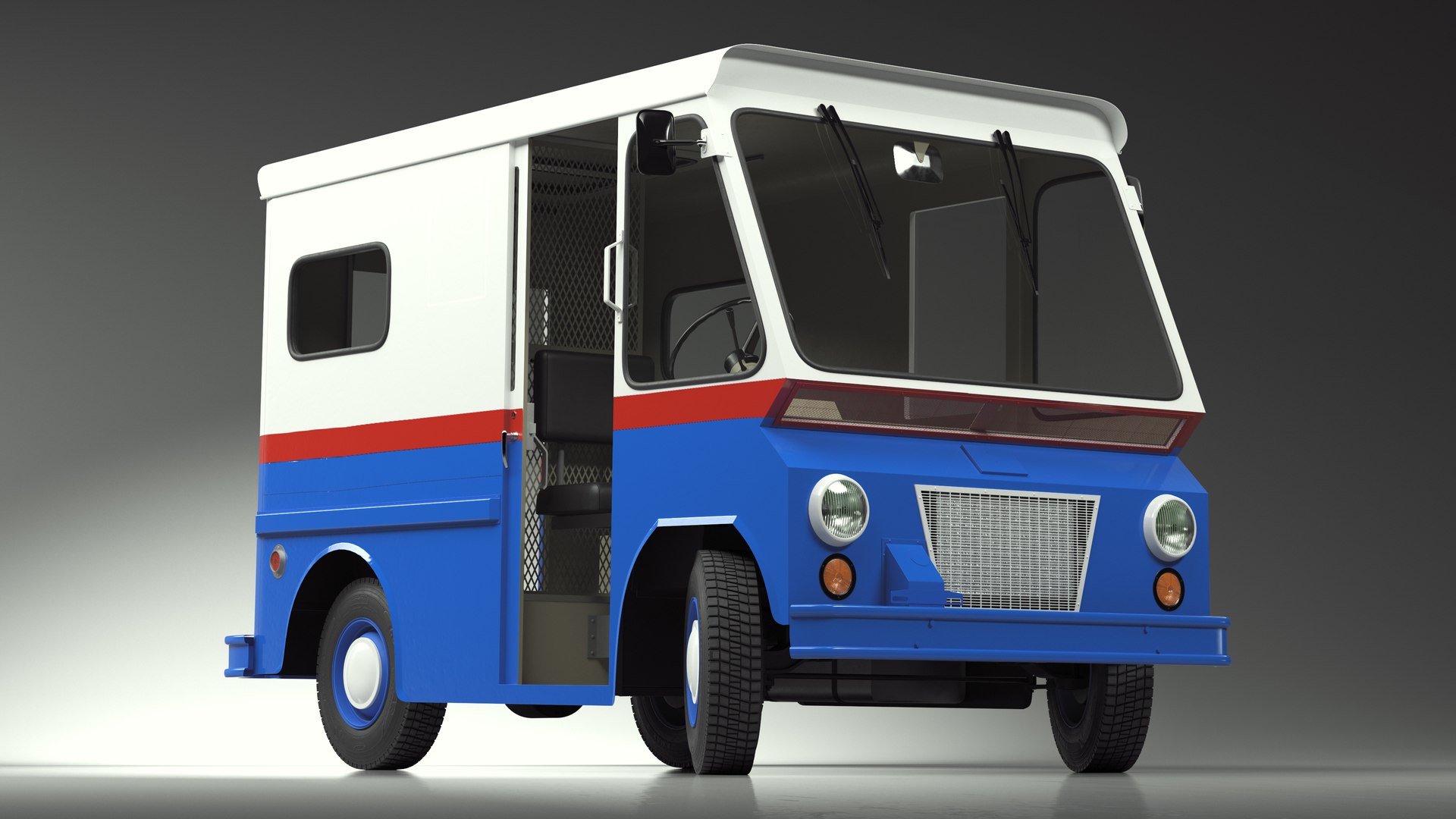 1963 Studebaker ZIP Van Rigged 3D - TurboSquid 2054497