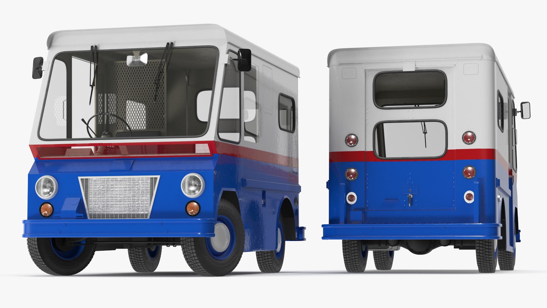 1963 Studebaker ZIP Van Rigged 3D - TurboSquid 2054497