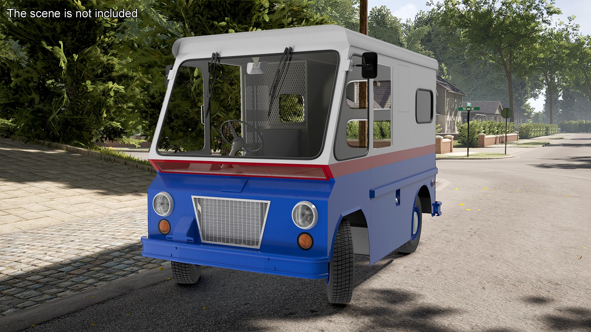 1963 Studebaker ZIP Van Rigged 3D - TurboSquid 2054497