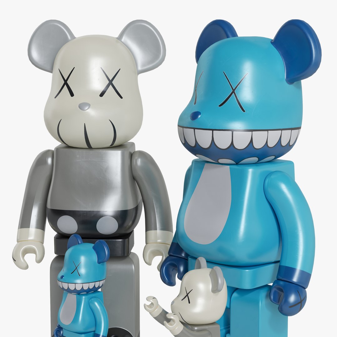 Bearbrick KAWS 3D Model - TurboSquid 1721626