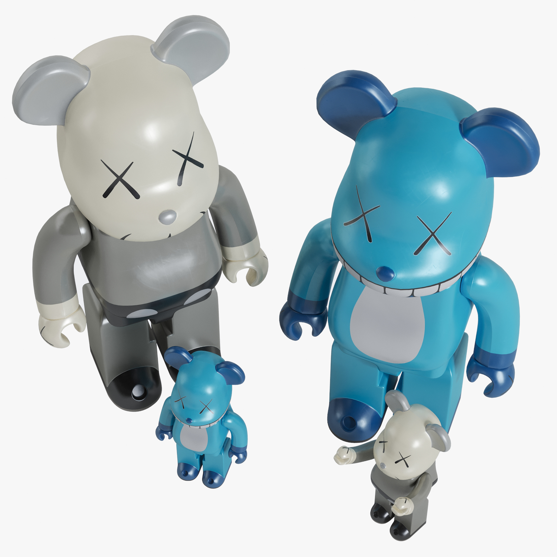 Bearbrick KAWS 3D model - TurboSquid 1721626