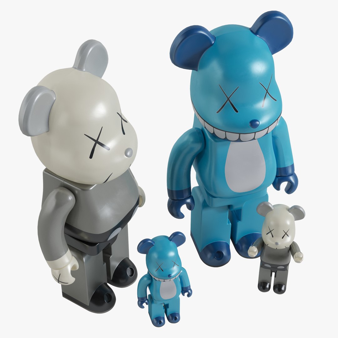 Bearbrick KAWS 3D Model - TurboSquid 1721626