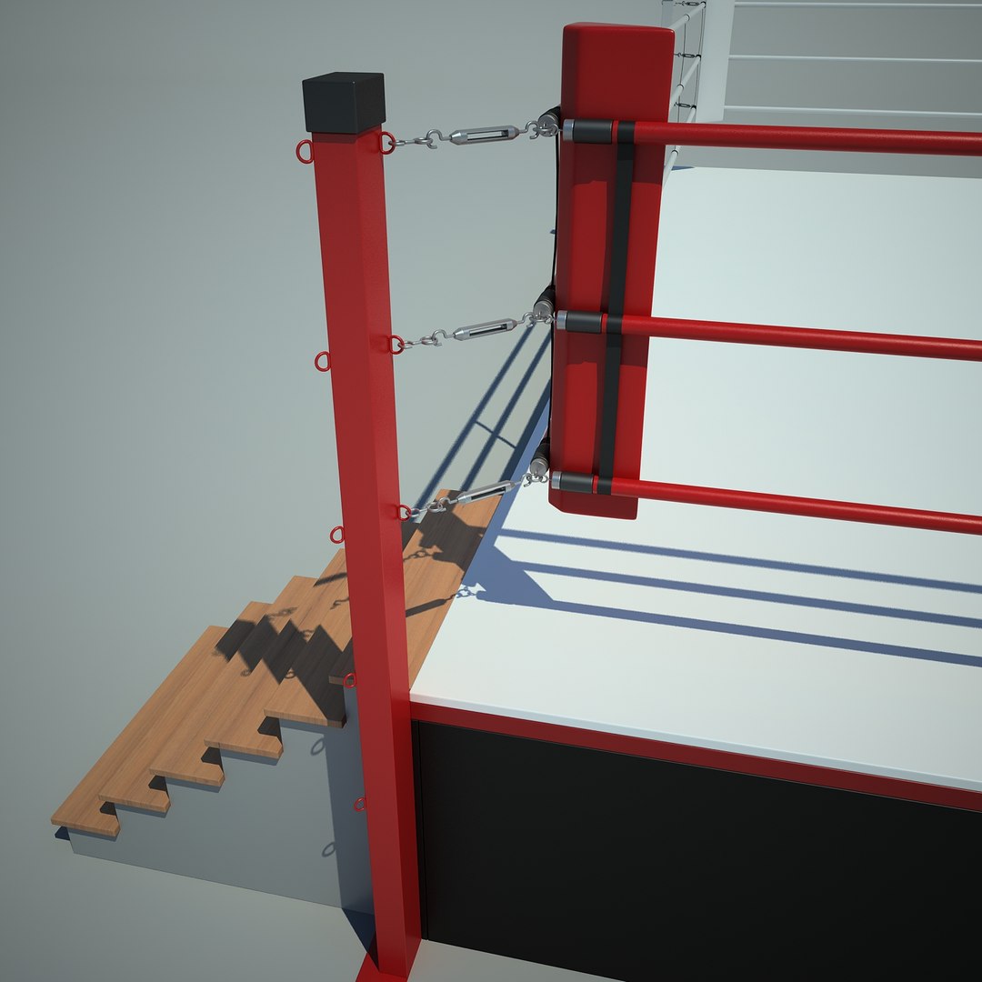 Boxing Ring 3d Max
