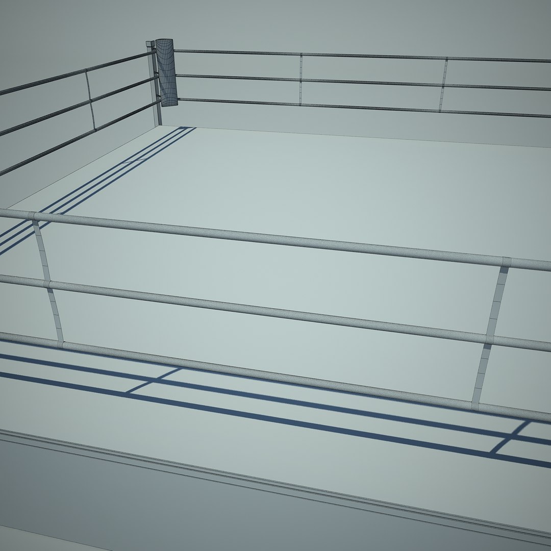 Boxing Ring 3d Max