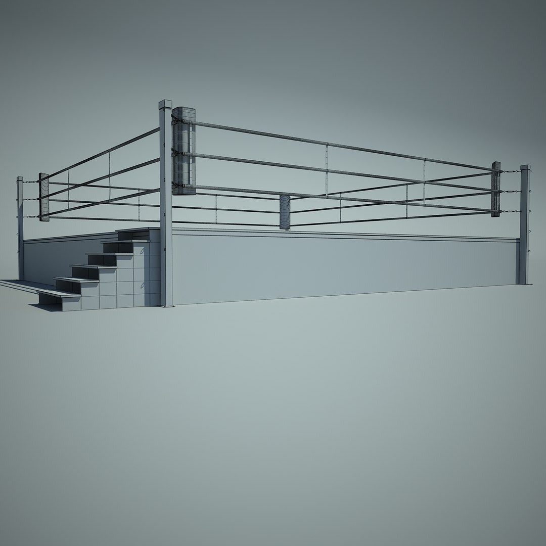 Boxing Ring 3d Max